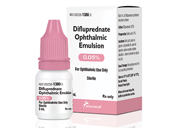 Amneal Receives Approval for Difluprednate Ophthalmic Emulsion